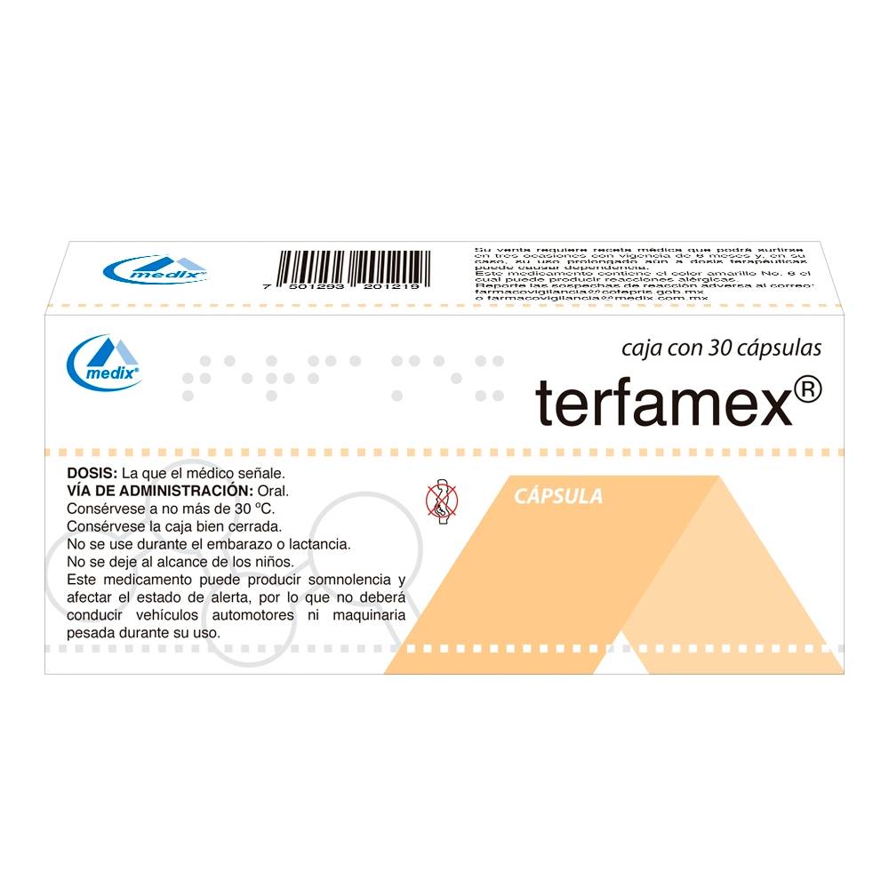 Terfamex 15 y 30 mg >> Encuentra Precios Bajos y Ofertas