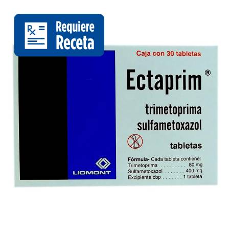 Ectaprim 80 mg/400 mg 30 Tabletas | Sam's Club