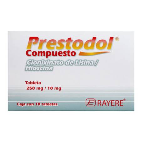 Prestodol 250 mg/10 mg compuesto 10 tabletas | Sam's Club