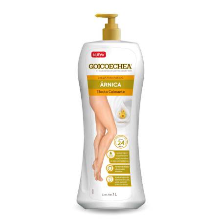Crema para Piernas Goicoechea Árnica Efecto Calmante 1 l | Sam's Club