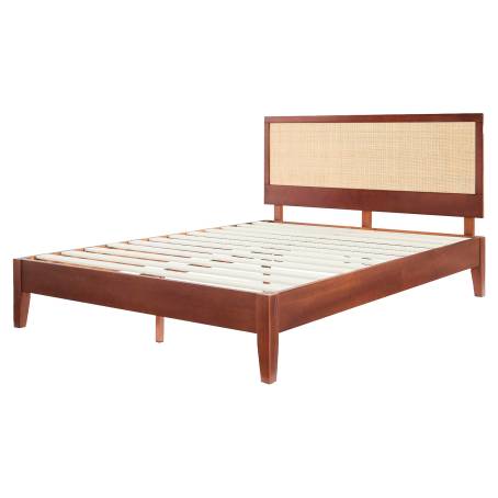 Base de Cama King Size Nooz Natural Tejida Madera con Cabecera | Sam's Club