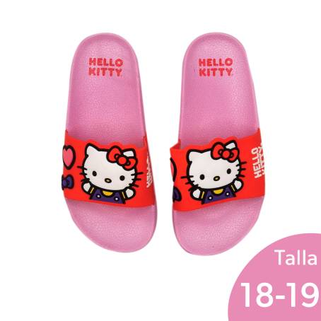 Sandalias para Niña Hello Kitty Talla 18 19 Rosa | Sam's Club